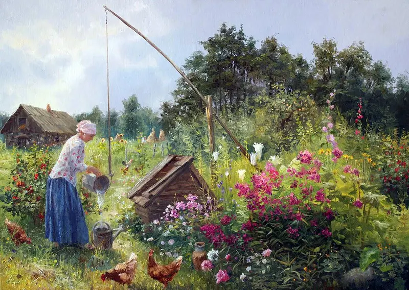 Vladimir Zhdanov, 1959 | Siberian landscape painter | Tutt'Art ...